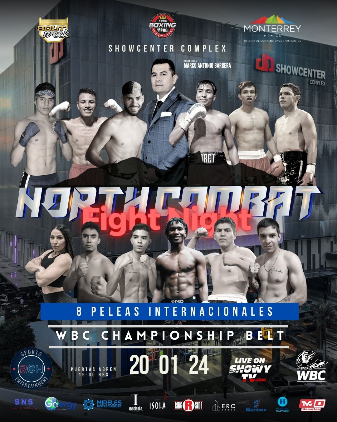 The Boxing Showcase with a thriller in Nuevo Leon - World Boxing Council