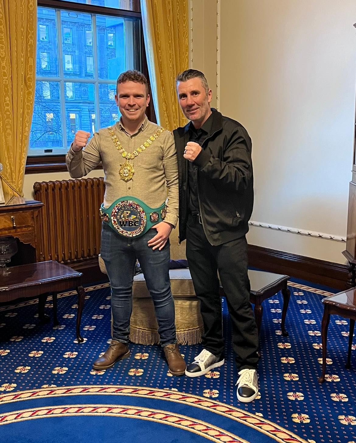 Loyal Wayne McCullough enchants the entire Emerald Isle - World Boxing Council